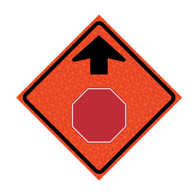 Stop Sign Ahead Sign What Does The MUTCD Say? Unsignalized