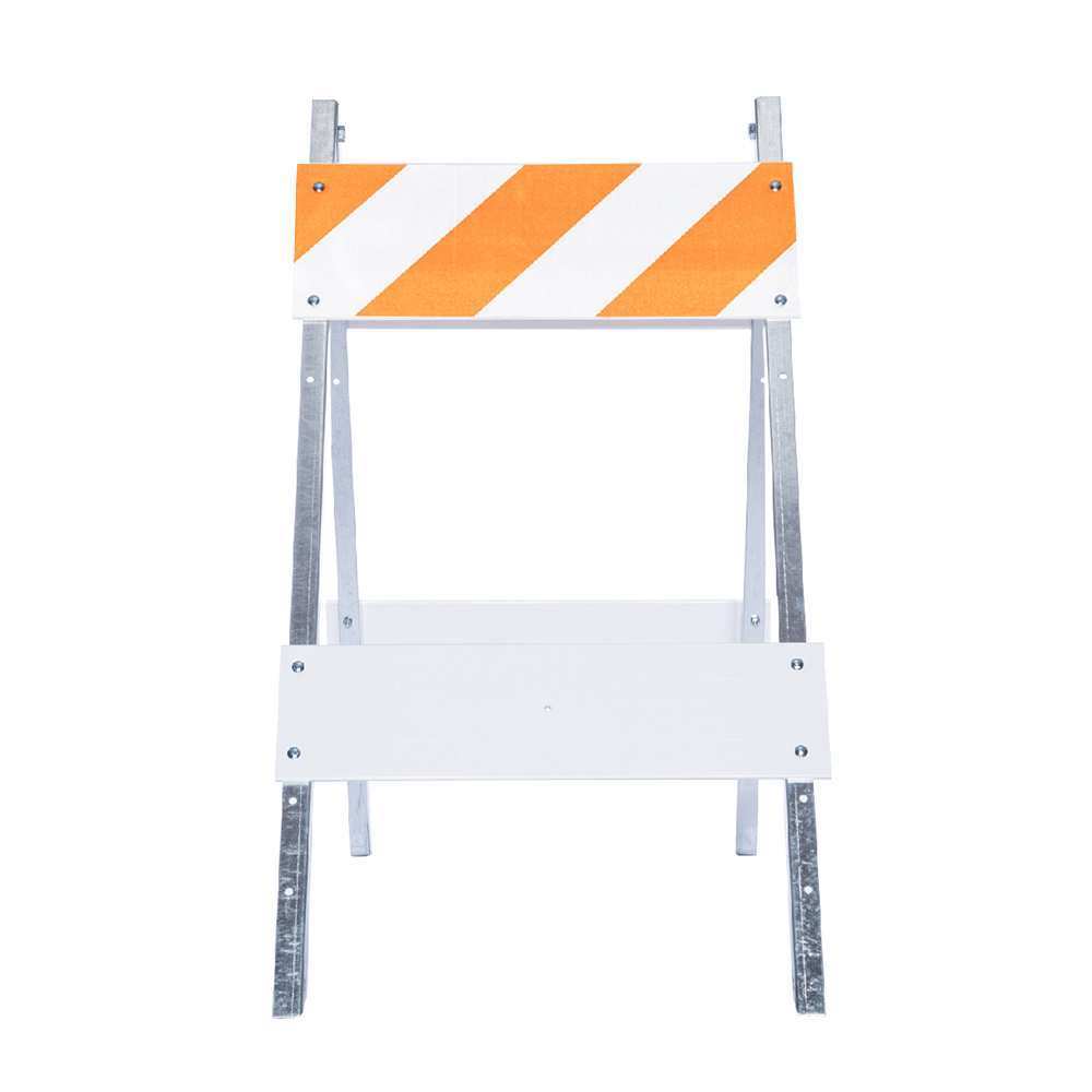 JBC Type 1 Barricade 8" x 24" w/Engineered Grade Sheeting