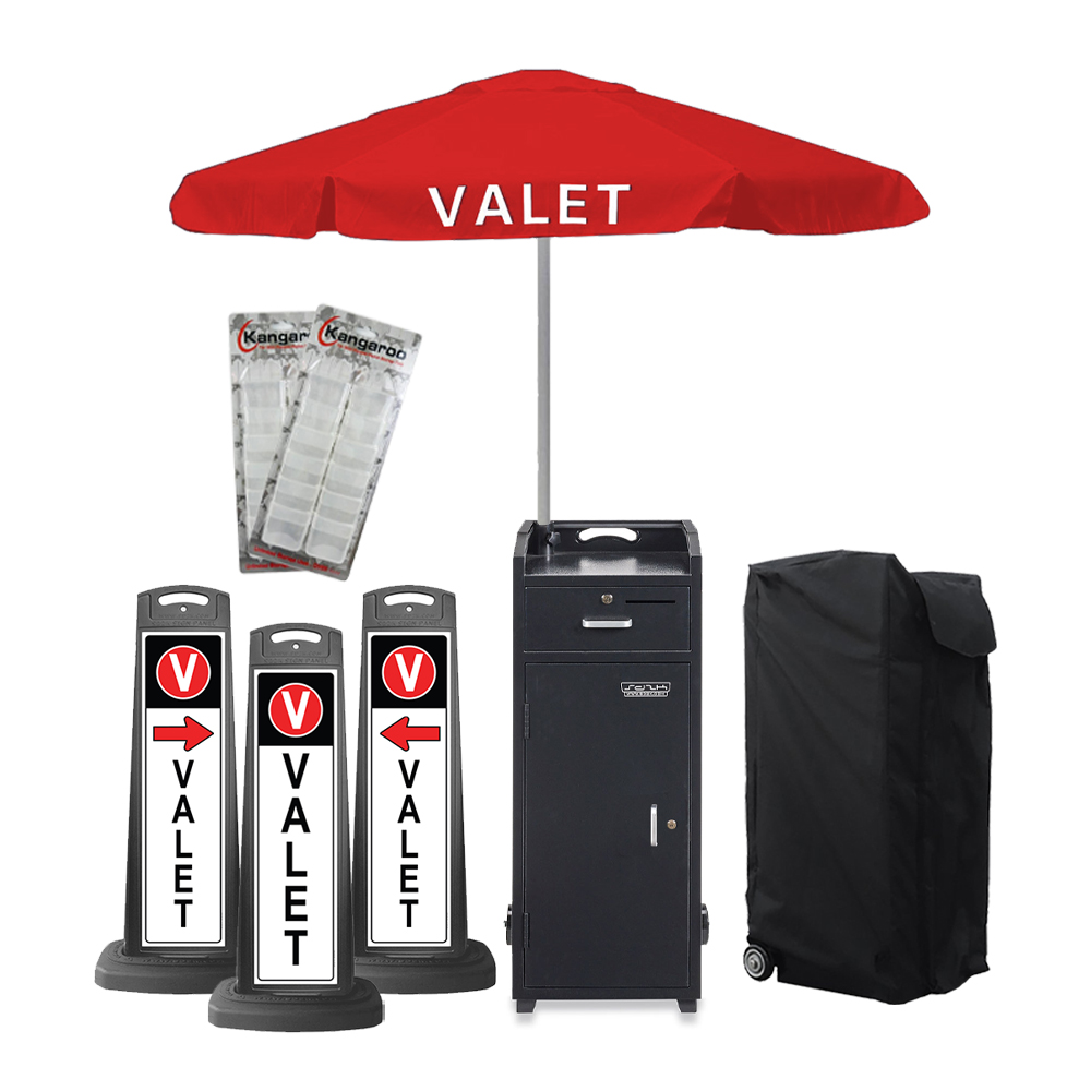 100 Hook Smart Valet Podium Starter Bundle - Traffic Cones For Less