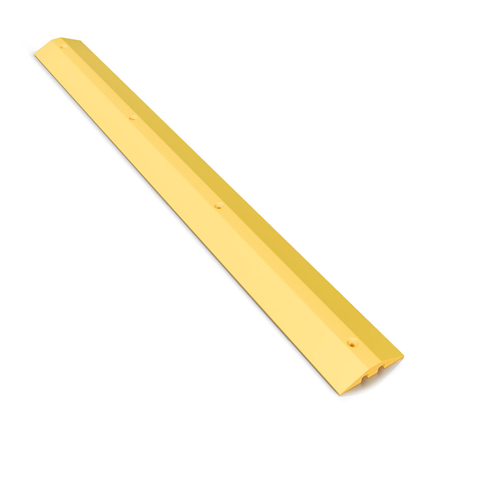 8’ Standard Speed Bump w/Channels - Yellow - Traffic Cones For Less